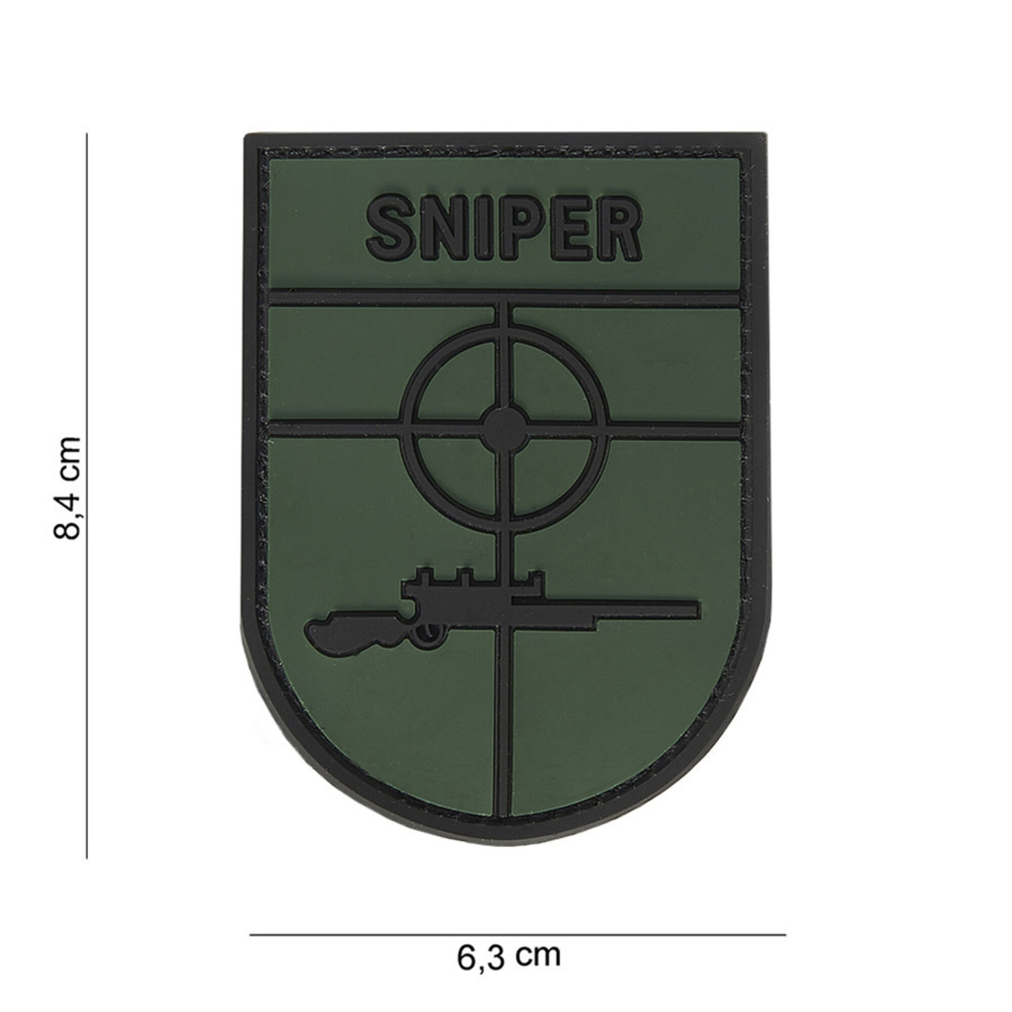 101Inc. Sniper Rubber Patch - Airsoft Legends | The Airsoft Shop for ...
