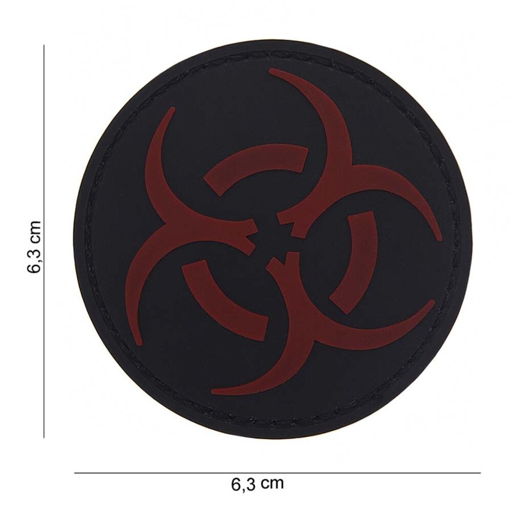101Inc. | Resident Evil Rubber Patch Black/Red - Airsoft-Legends ...