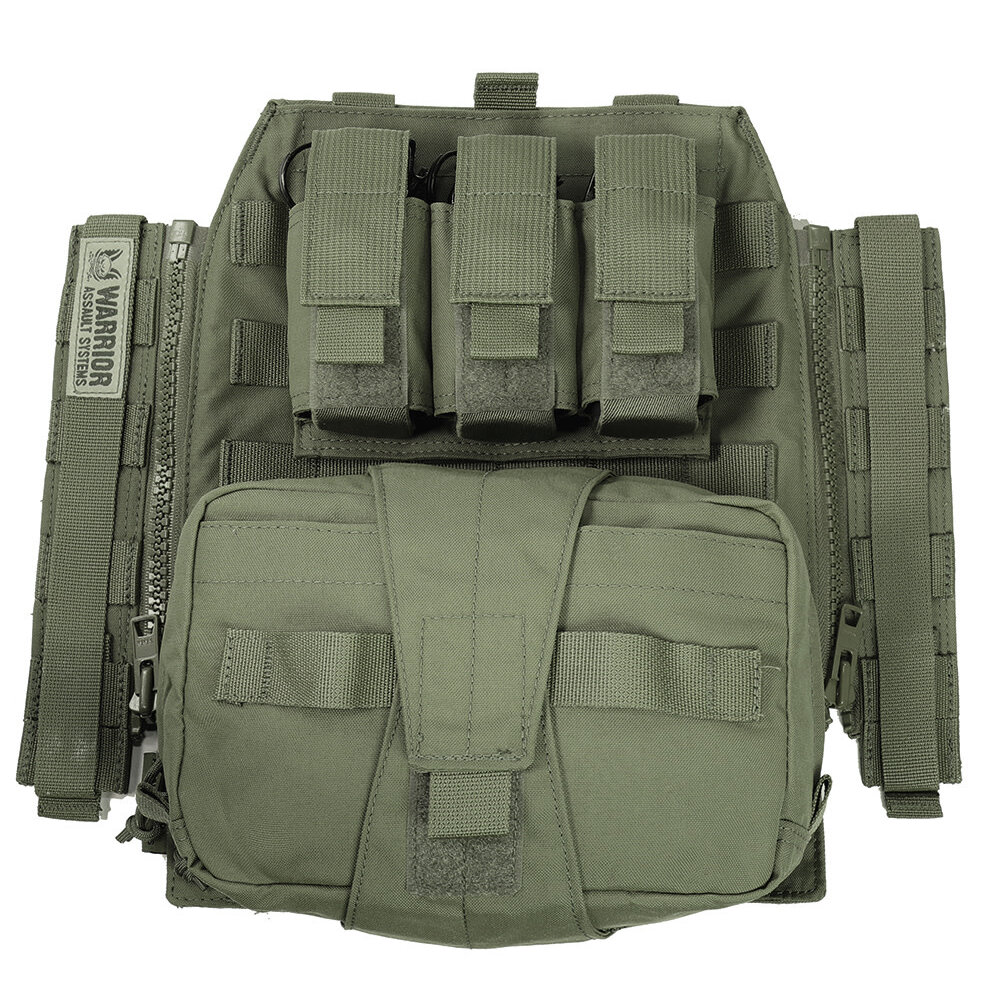 Warrior Assaulters Back Panel OD Green | Tactical Back Panel - Airsoft ...