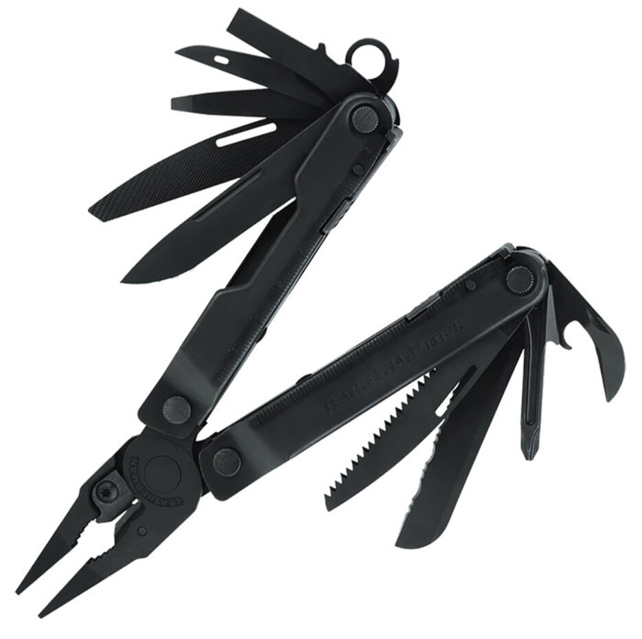 Leatherman Rebar Multitool Black | 17-in-1 Tactical Multitool - Airsoft ...