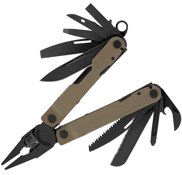Leatherman Rebar Multitool Coyote - Airsoft-Legends, The Real Gentlemen ...