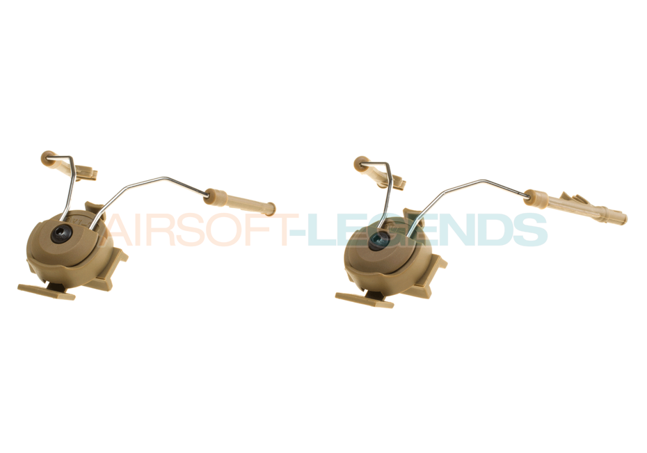 Z-Tactical Comtac Helmet Rail Adapter Set Dark Earth - Airsoft-Legends ...