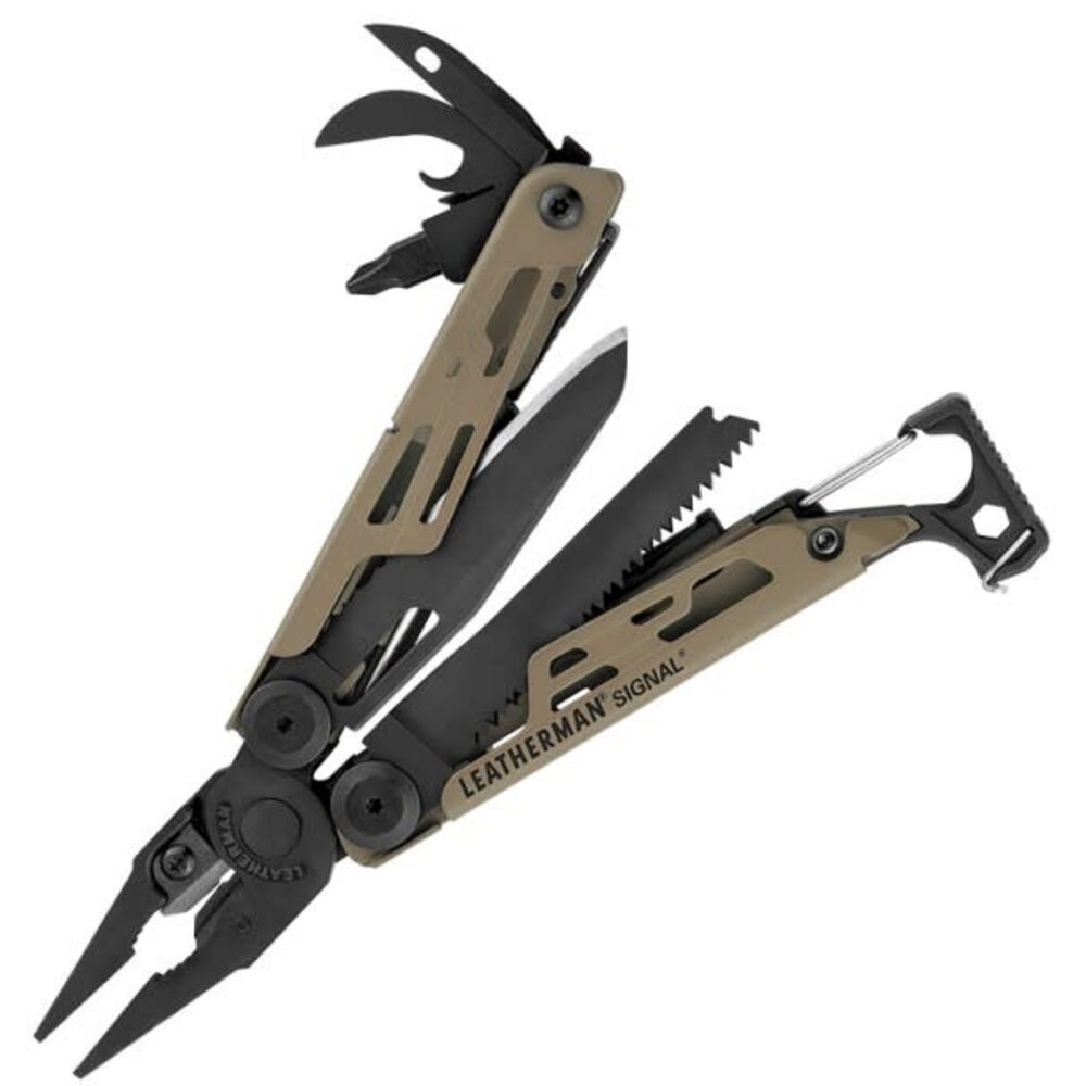 Leatherman Signal Multitool Coyote - Airsoft-Legends | Airsoft Winkel ...