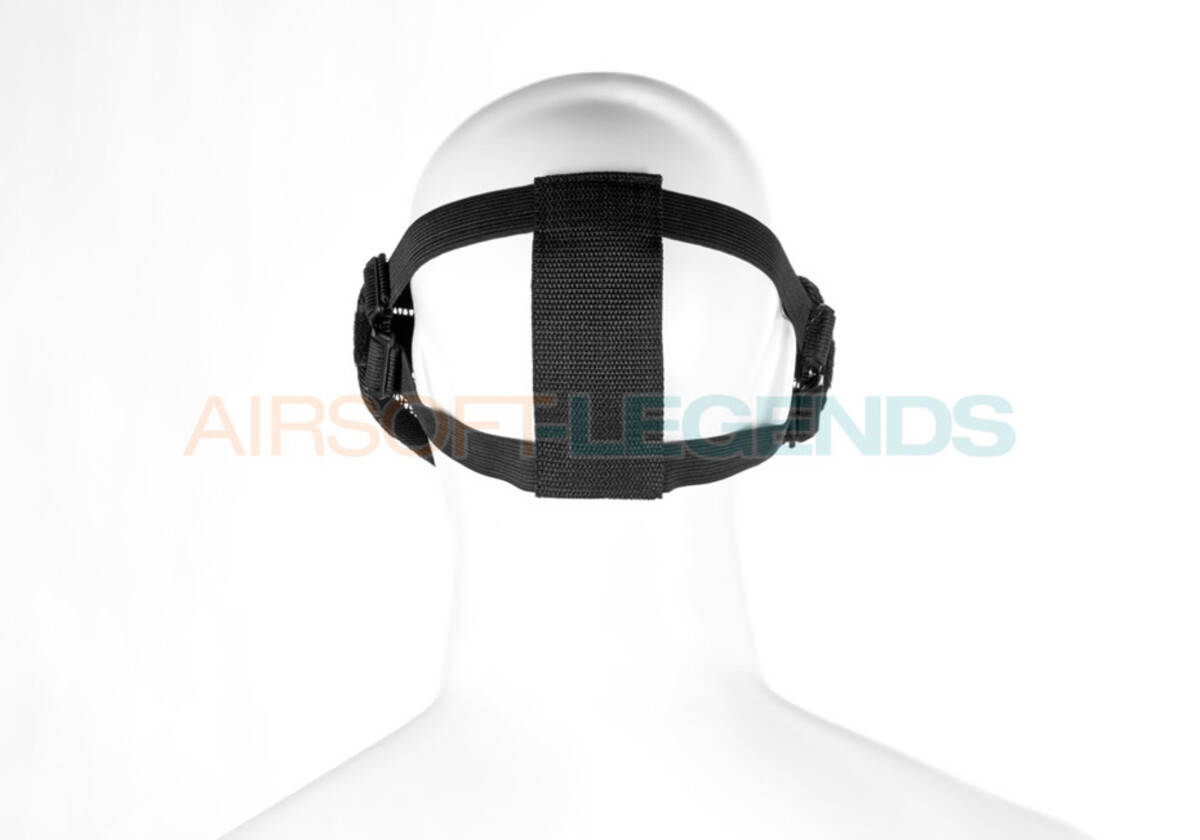 Invader Gear Steel Half Face Mask Death Head Black - Airsoft-Legends ...