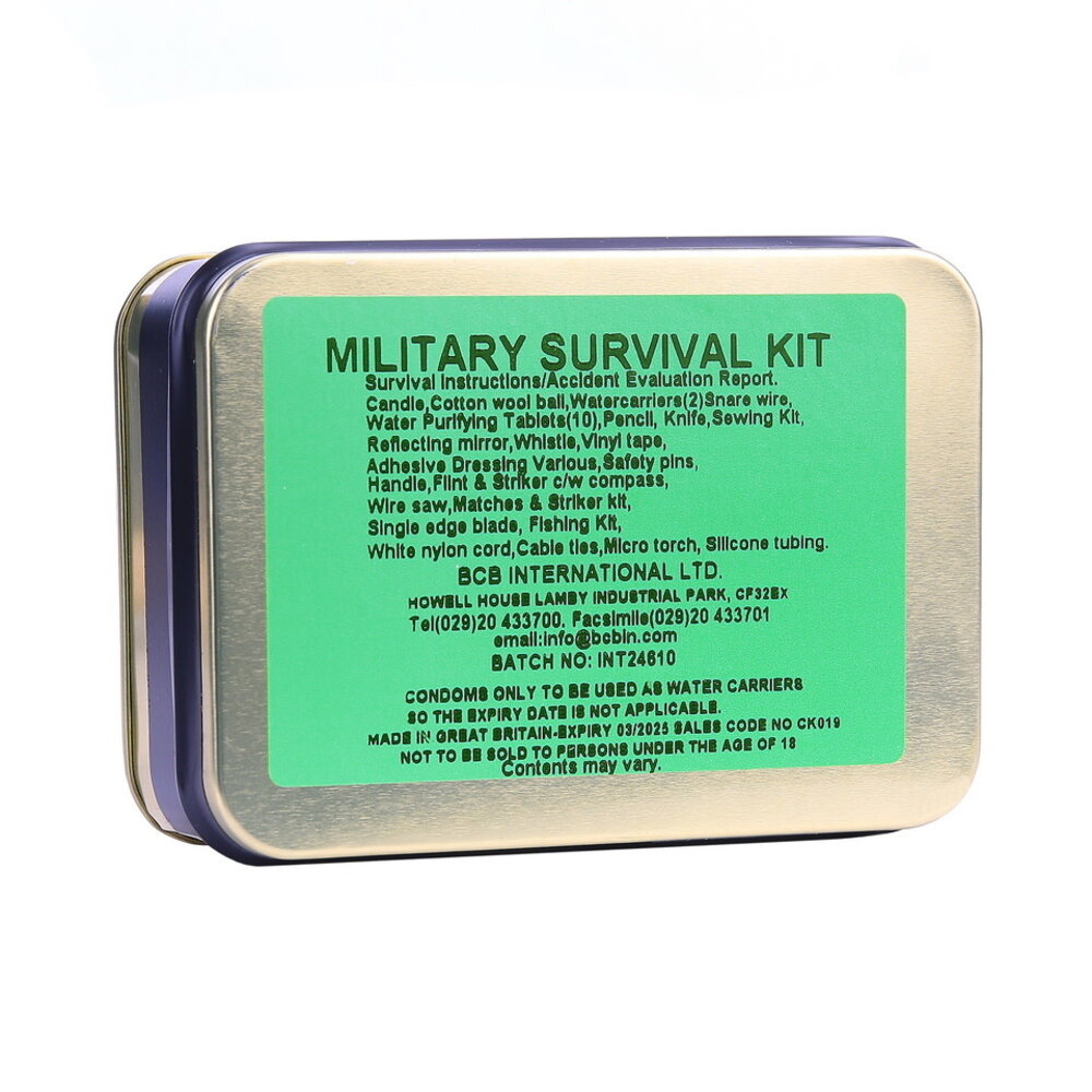 BCB Military Survival Kit - Airsoft-Legends | Airsoft Winkel & Tactical ...