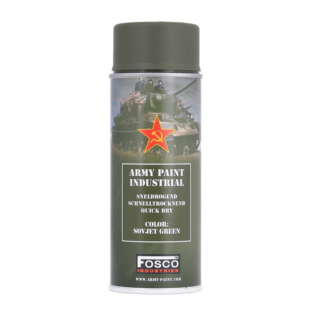 Fosco Army Paint 400ml - Sovjet Green - Airsoft-Legends | Airsoft ...
