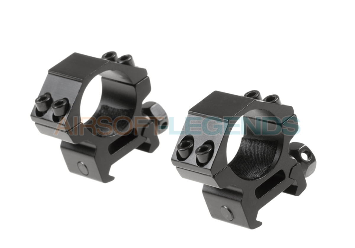 Pirate Arms 25.4mm Low Type Mount Rings - Airsoft Legends | The Airsoft ...