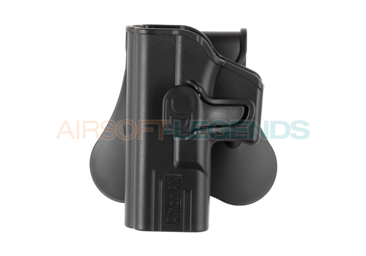 Amomax Paddle Holster for G19 / ICS BLE-XAE Left Handed Black - Airsoft ...