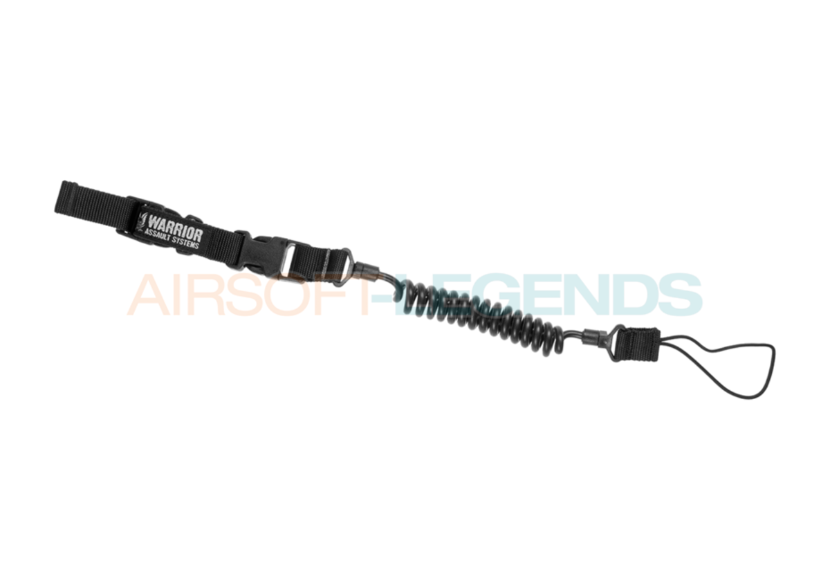 Warrior Assault Systems Pistol Lanyard Black - Airsoft Legends | The ...