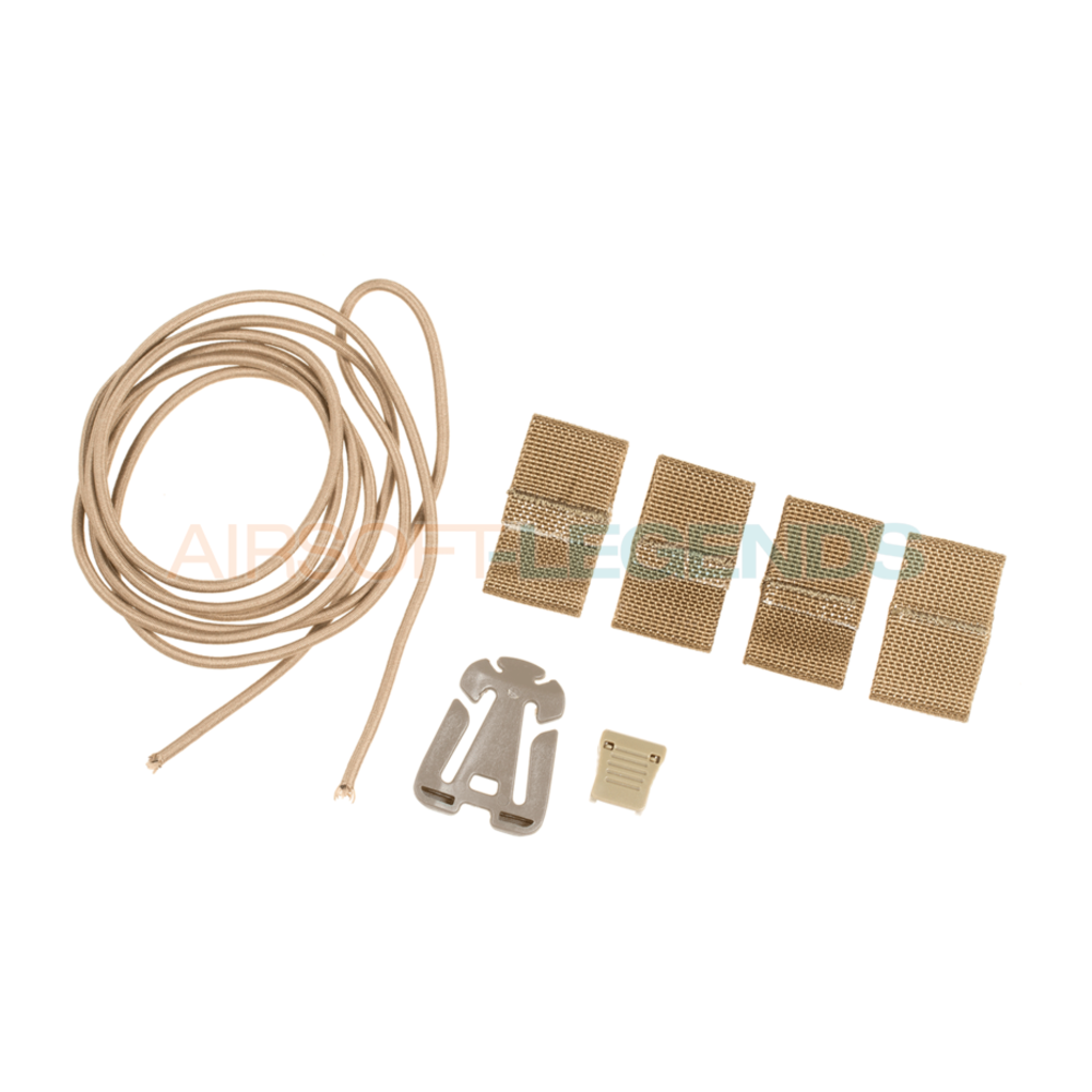 FMA Helmet Modification Kit Dark Earth - Airsoft-Legends | Airsoft ...