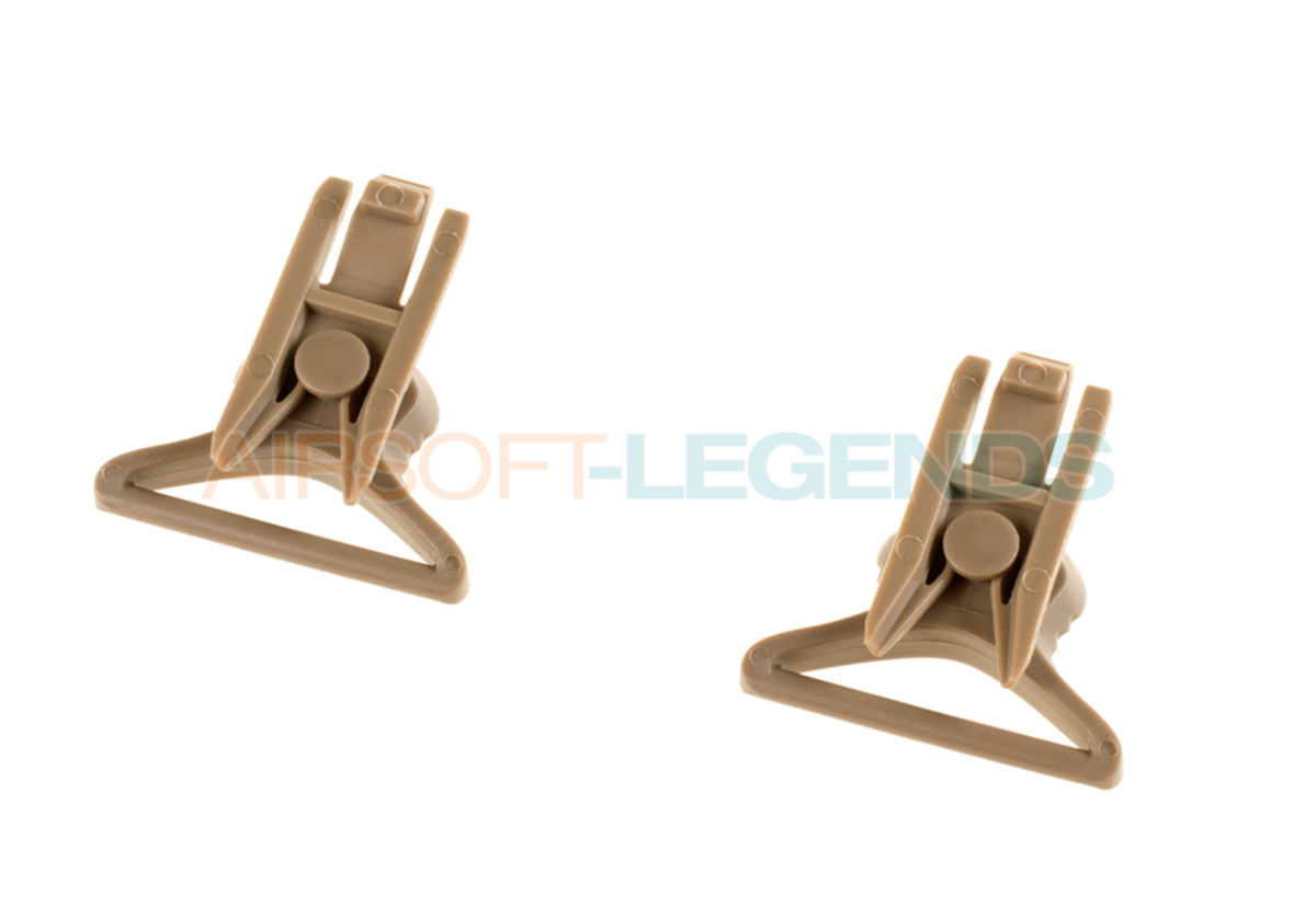 FMA Goggle Swivel Clips 36mm Dark Earth - Airsoft-Legends, The Real ...