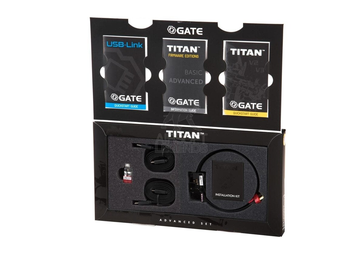 Gate Titan V2 Advanced Set Rear Wired - Airsoft-Legends | Dé Airsoft ...