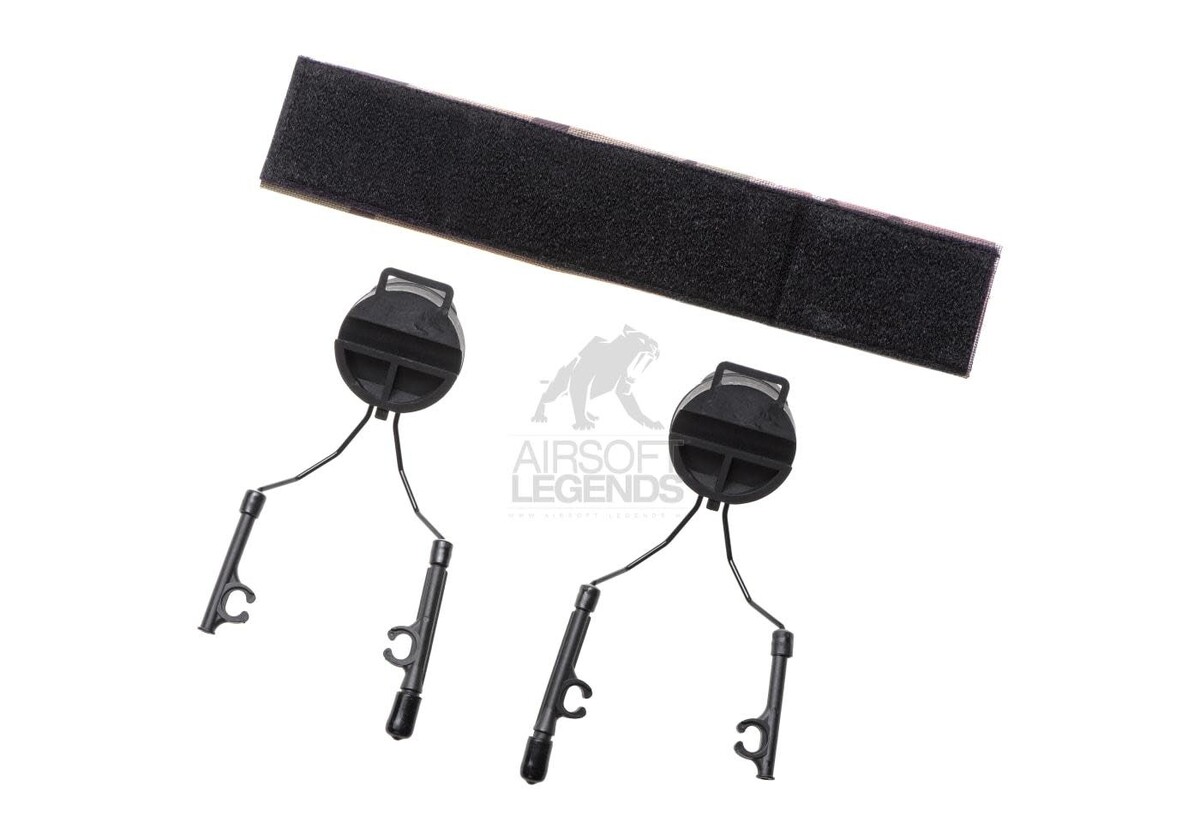 Z-Tactical Helmet Rail Adapter Set for Comtac I&II Black - Airsoft ...