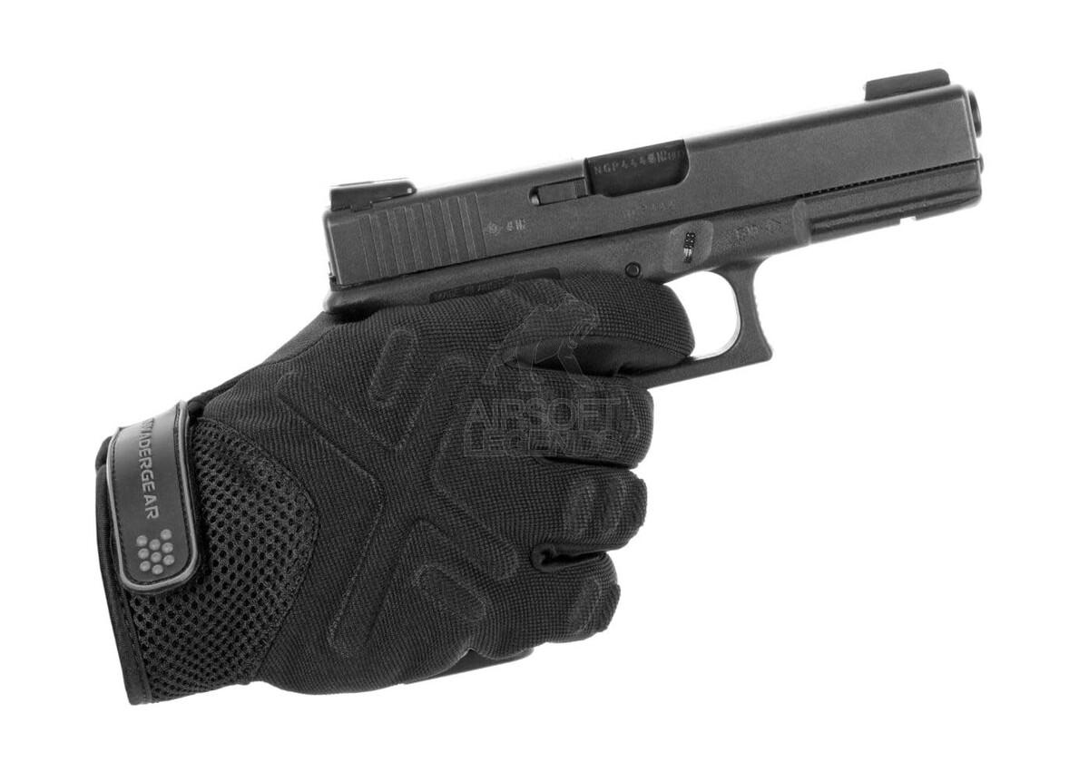 Invader Gear Shooting Gloves Black - Airsoft Legends | The Airsoft Shop ...