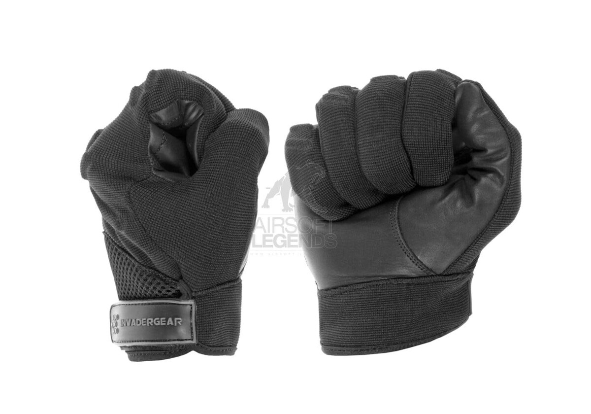 Invader Gear Shooting Gloves Black - Airsoft Legends | The Airsoft Shop ...