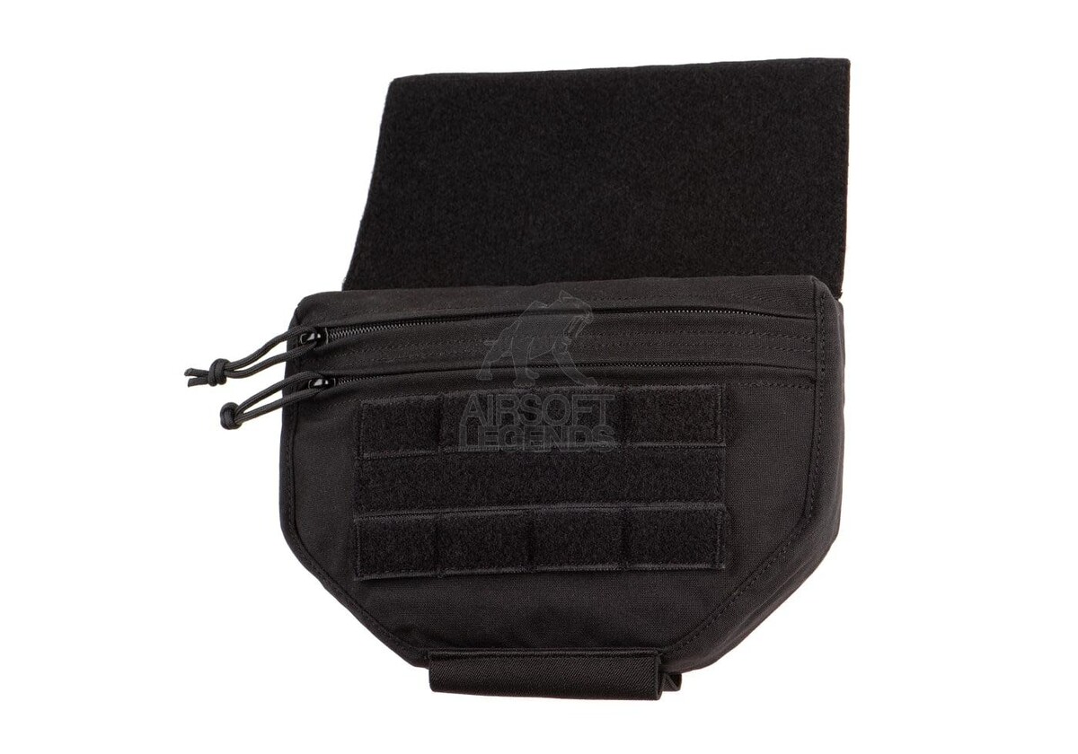 Warrior Assault Systems Drop Down Velcro Utility Pouch Black - Airsoft ...