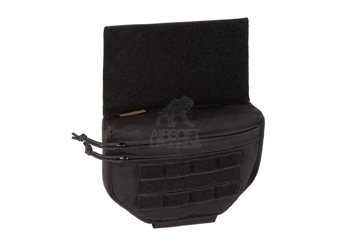Warrior Assault Systems Drop Down Velcro Utility Pouch Black - Airsoft ...