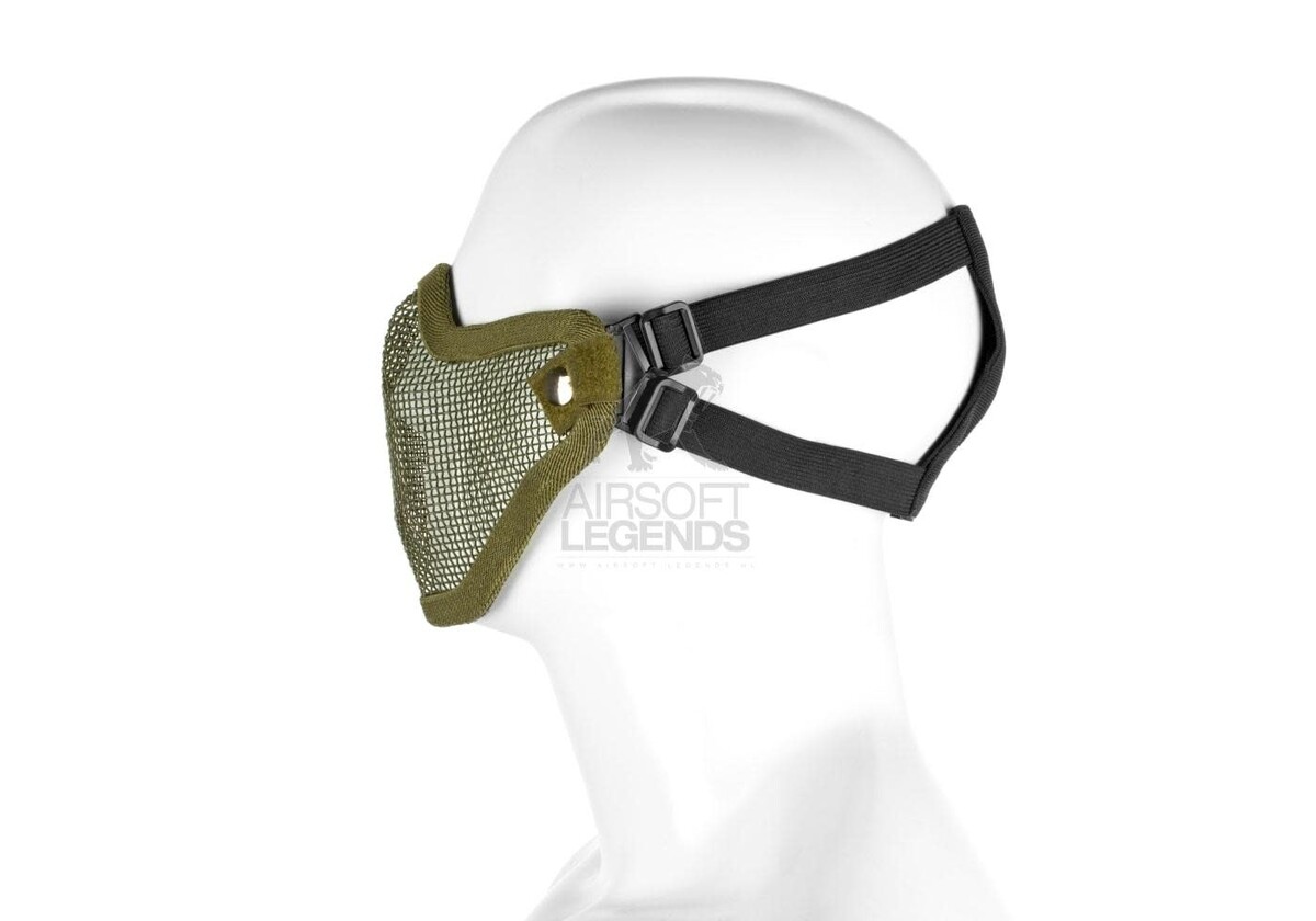 Invader Gear Steel Half Face Mask OD - Airsoft-Legends, The Real ...