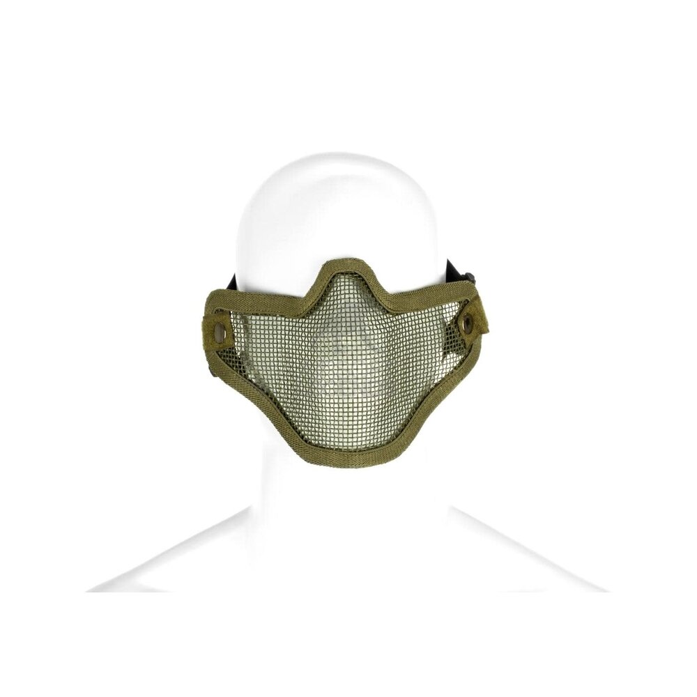 Invader Gear Steel Half Face Mask OD - Airsoft Legends | The Airsoft ...