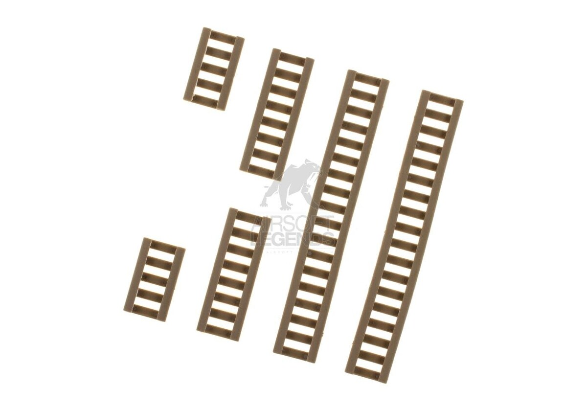 FMA Soft Rail Cover Kit Dark Earth - Airsoft-Legends, The Real ...