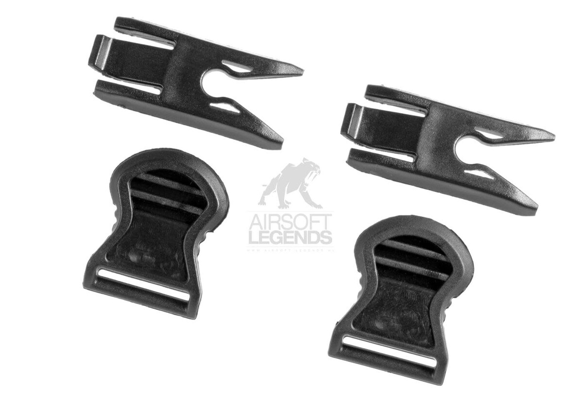 FMA Goggle Swivel Clips 19mm Black - Airsoft Legends | The Airsoft Shop ...