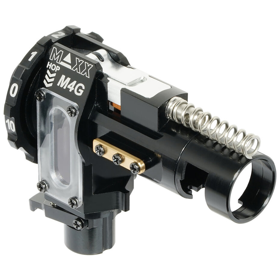 Maxx Model CNC Aluminum Hop up Chamber M4G for M4 AEG - Airsoft-Legends ...