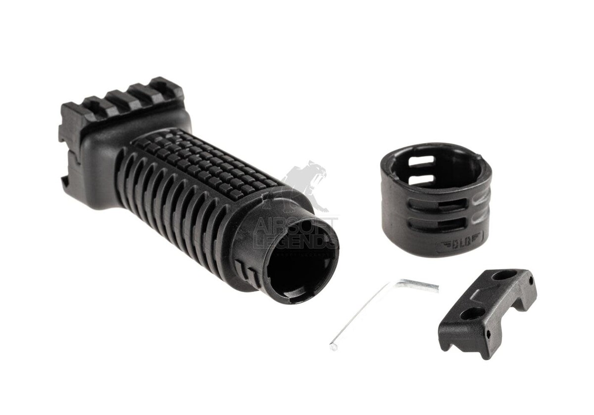 DLG Tactical Vertical Grip Long Black - Airsoft-Legends | Airsoft ...