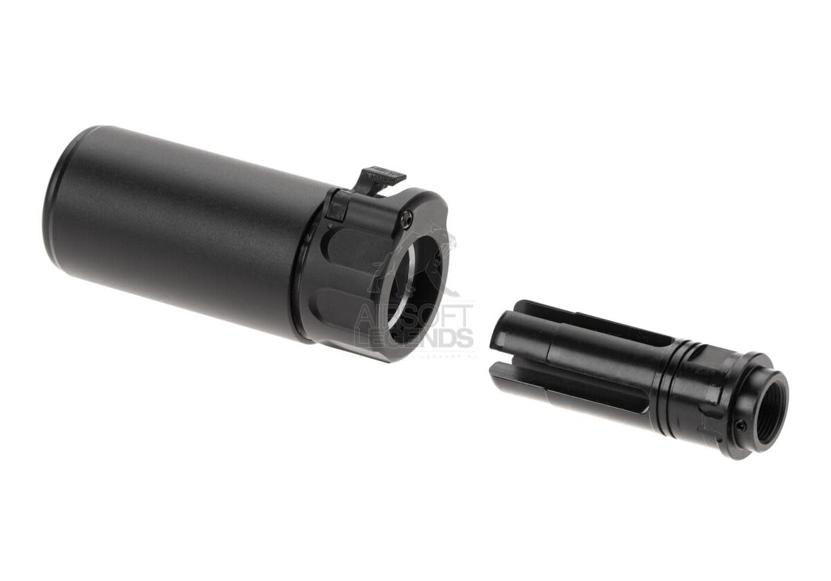 5KU Blast Hider Silencer Black - Airsoft Legends | The Airsoft Shop for ...