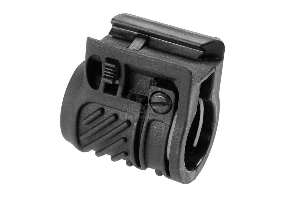 Pirate Arms Flashlight Mount Black - Airsoft Legends | The Airsoft Shop ...