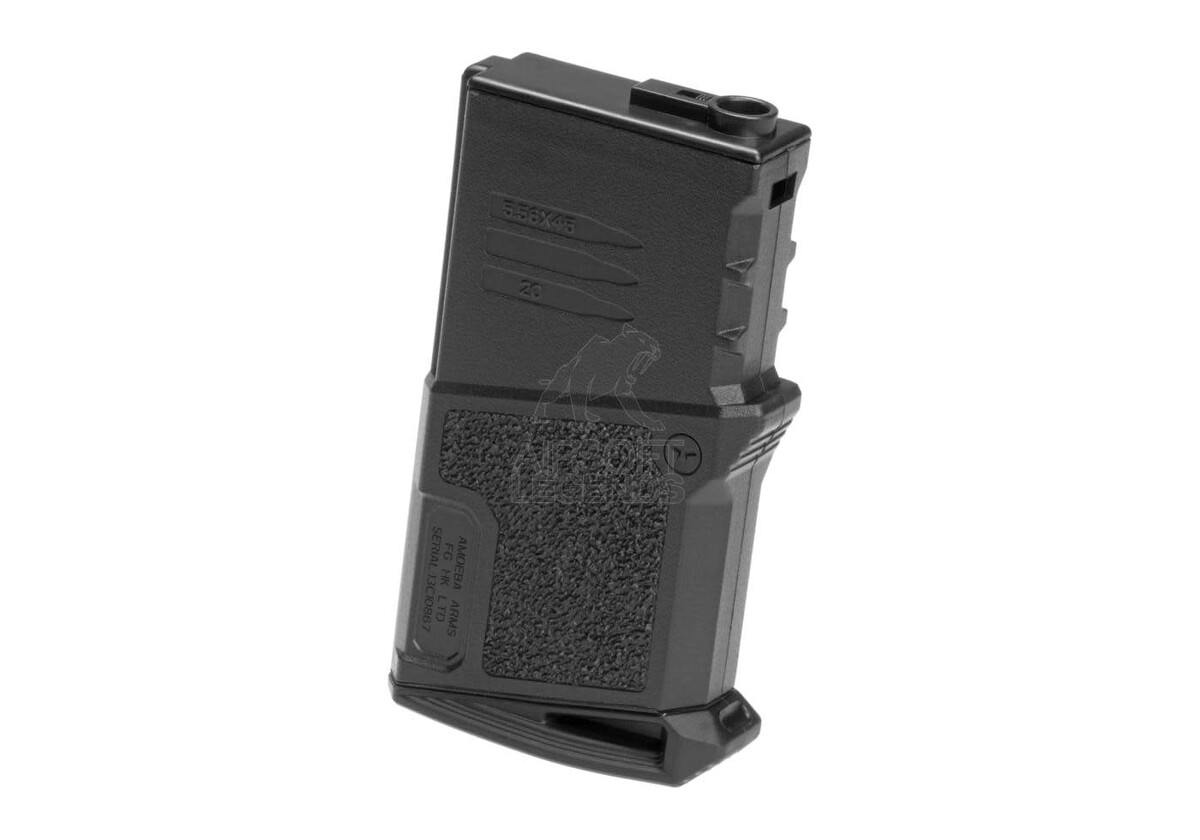 Amoeba M4 Midcap Short Magazine 120rds Black - Airsoft Legends | The ...
