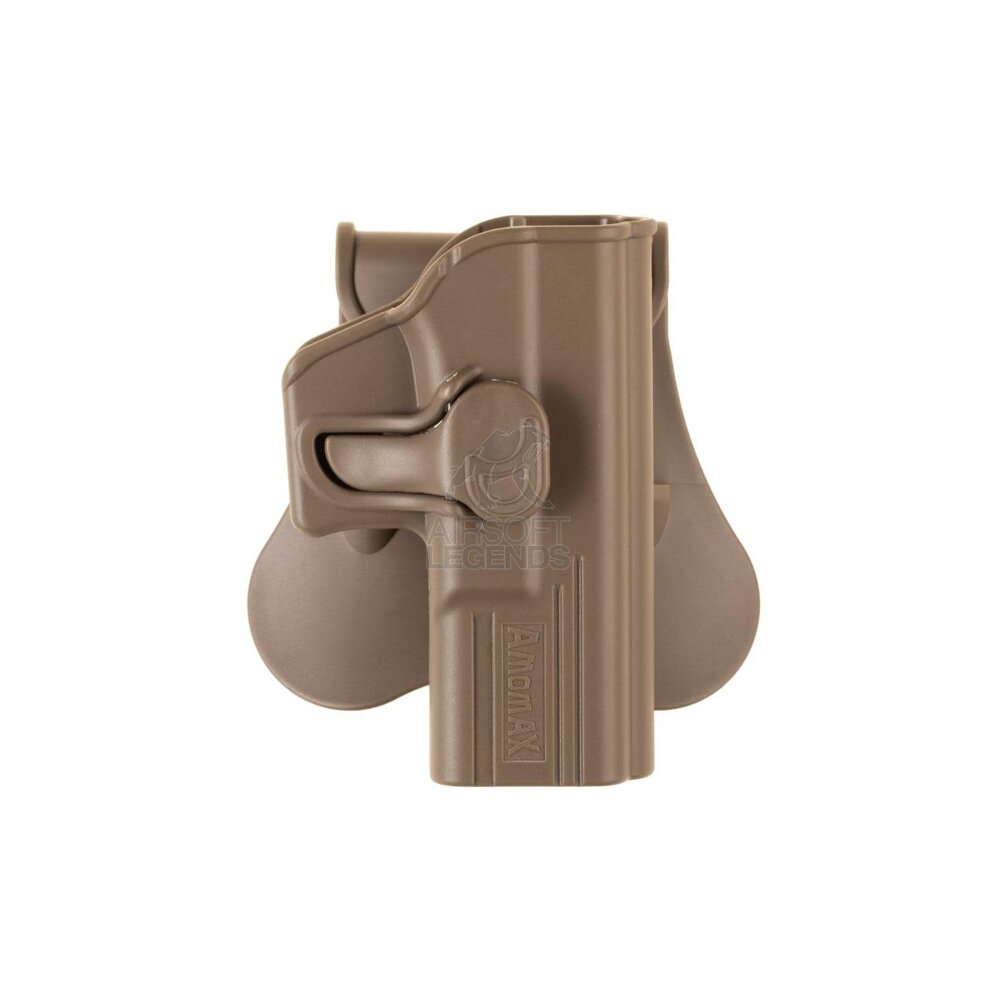 Amomax Paddle Holster for G19/ICS BLE-XAE Right Handed Dark Earth ...