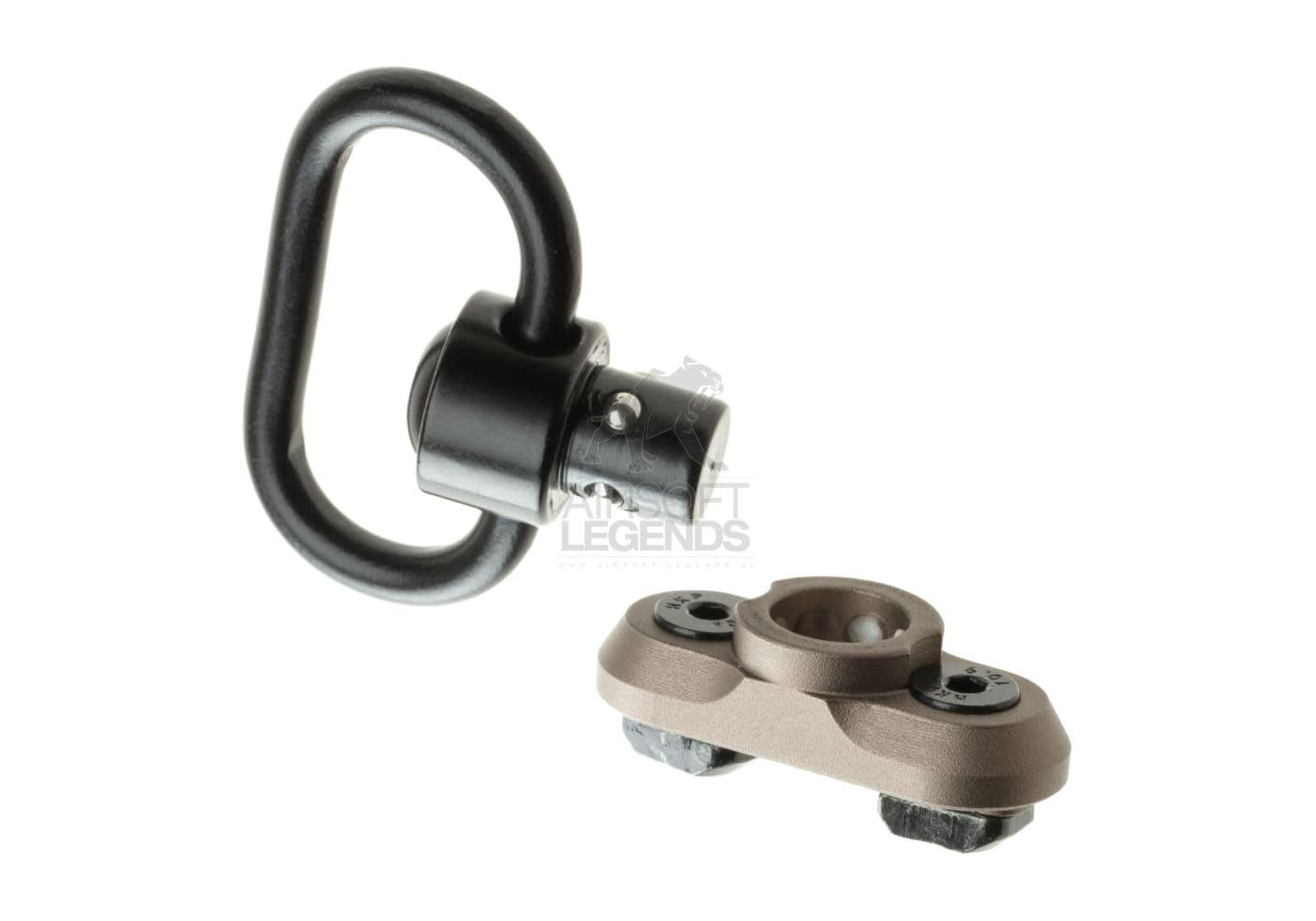 Metal QD Sling Mount for M-LOK & Keymod Desert - Airsoft Legends | The ...