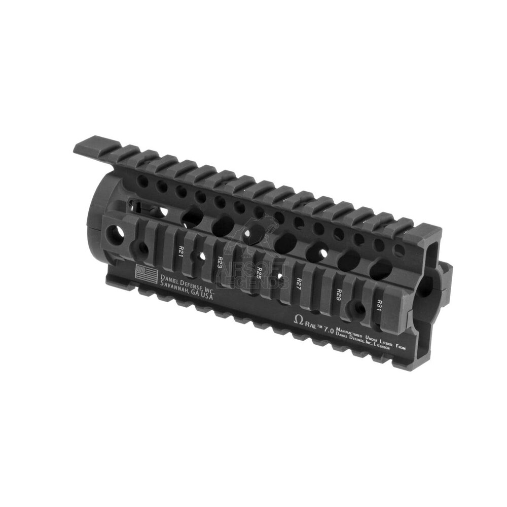 Madbull Daniel Defense Omega Rail 7 Inch Black - Airsoft Legends | The ...