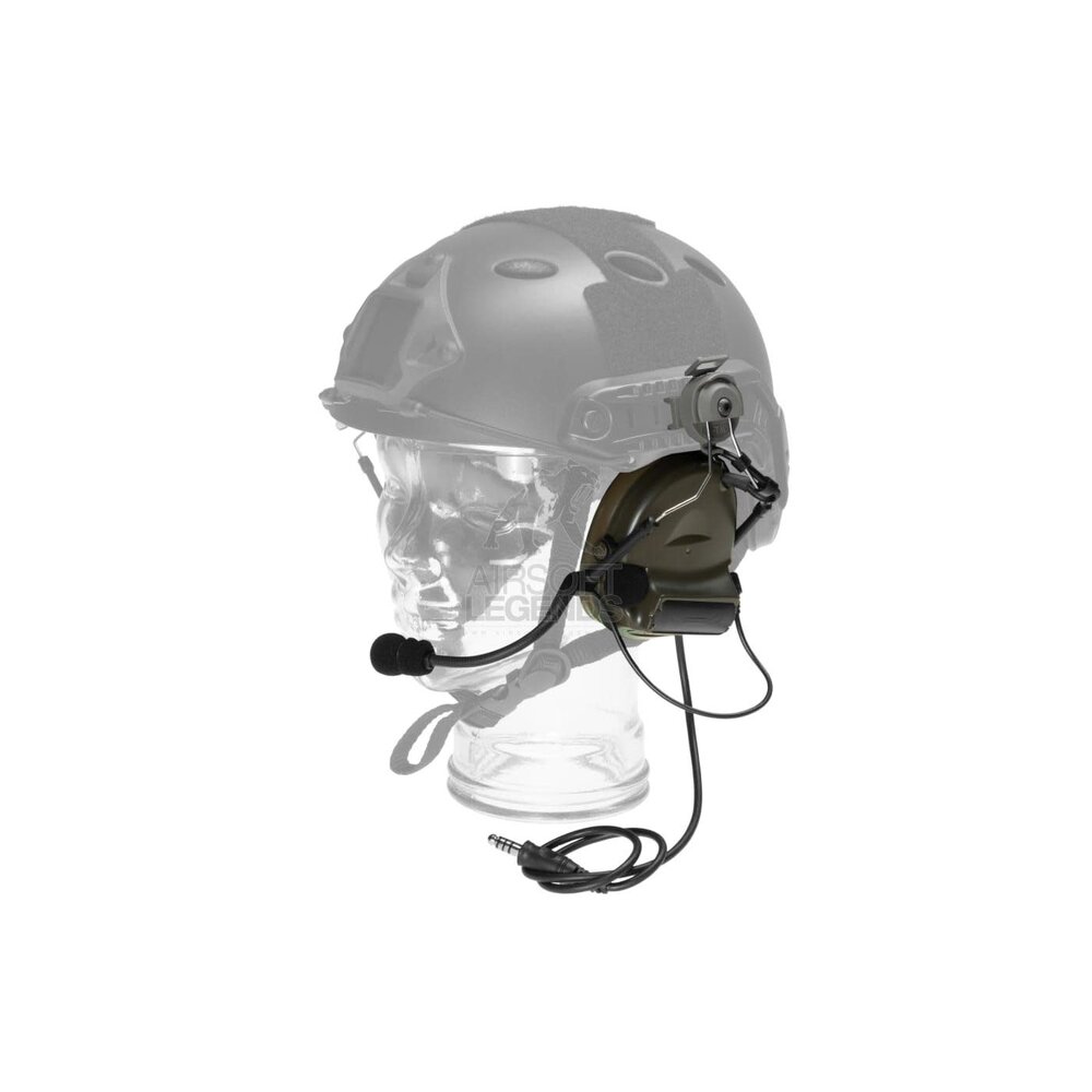 Z-Tactical Comtac II Headset FAST Military Standard Plug FG - Airsoft ...