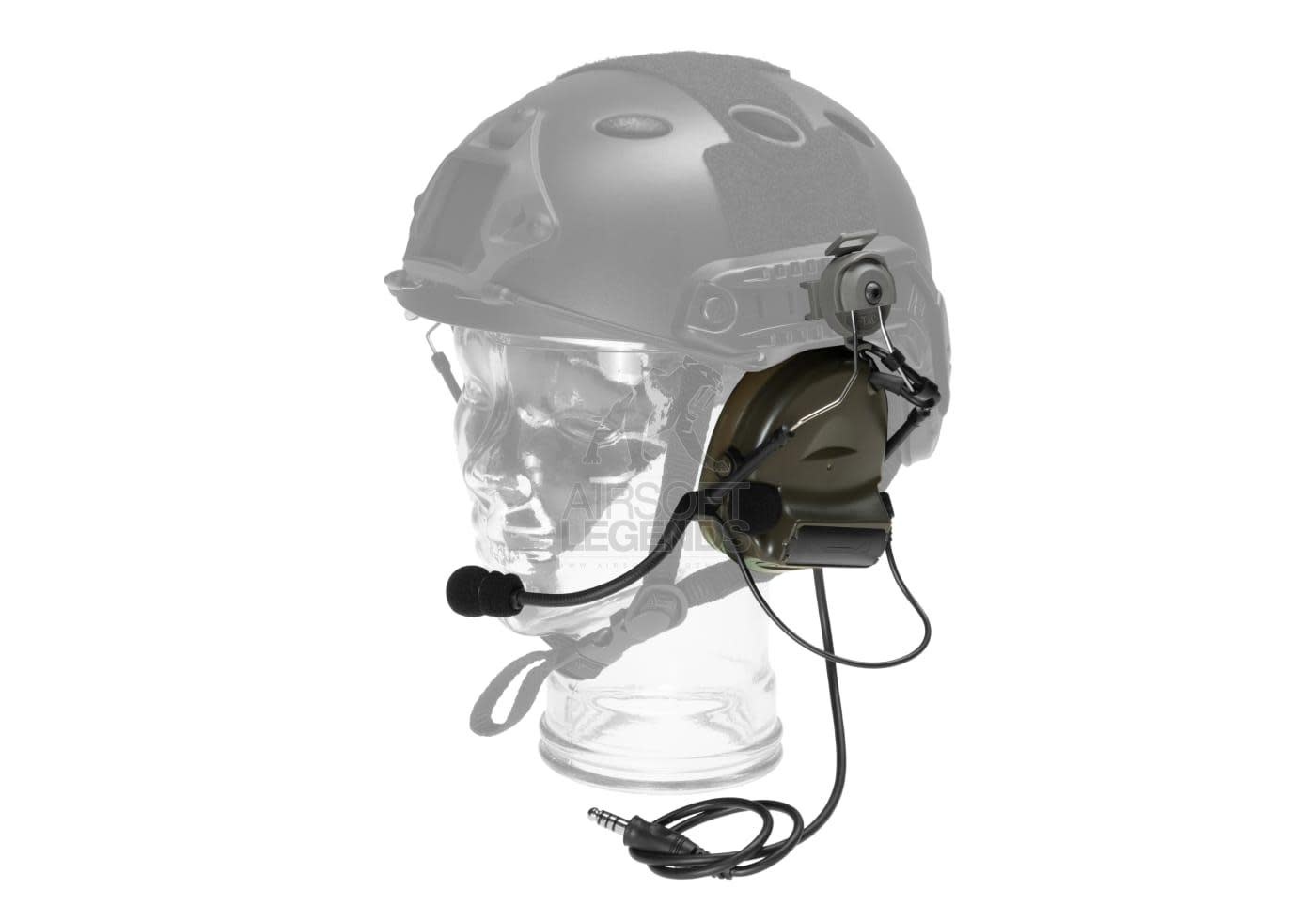 Z-Tactical Comtac II Headset FAST Military Standard Plug FG - Airsoft ...