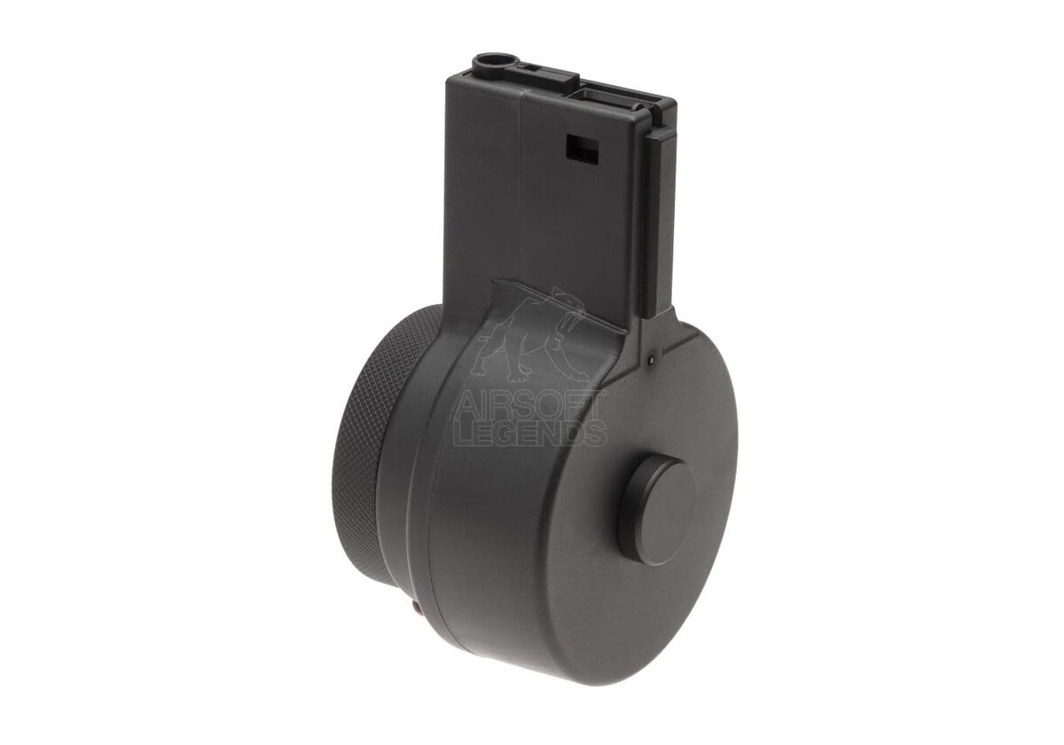 Ares M4 Drum Mag 2150rds Black - Airsoft-Legends | Airsoft Winkel ...