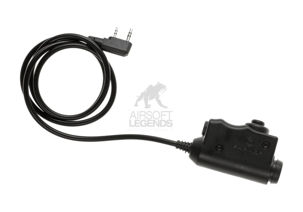 Earmor M51 Tactical PTT Kenwood - Airsoft Legends | The Airsoft Shop ...