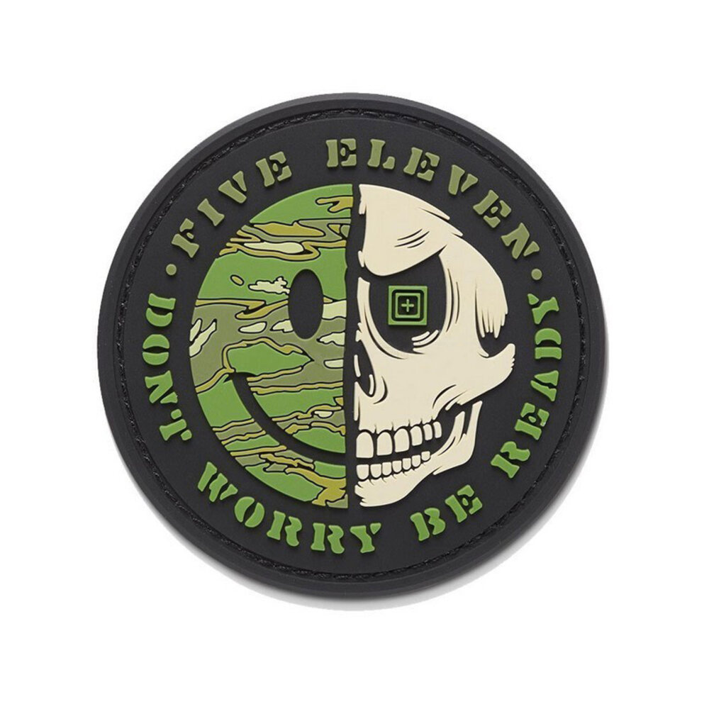 5.11 Don't Worry Be Ready Velcro Patch - Airsoft Legends | The Airsoft ...