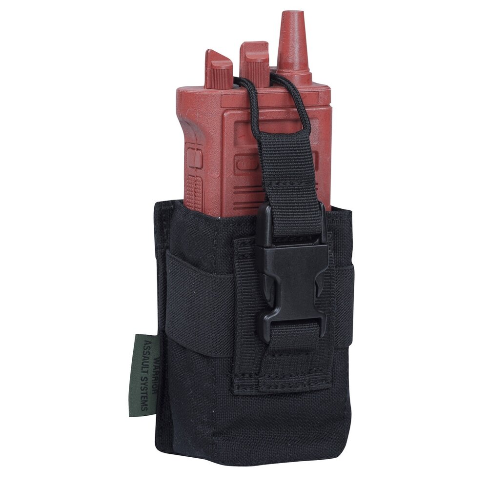 Warrior Assault Systems | Small Radio Pouch Black - Airsoft-Legends ...