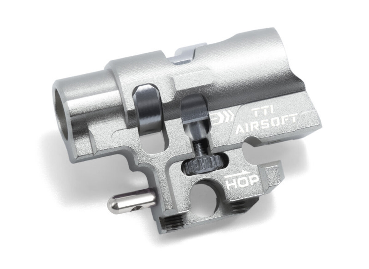 TTi Airsoft CNC TDC Hop-Up Chamber Silver | Hi-Capa Precision Upgrade ...