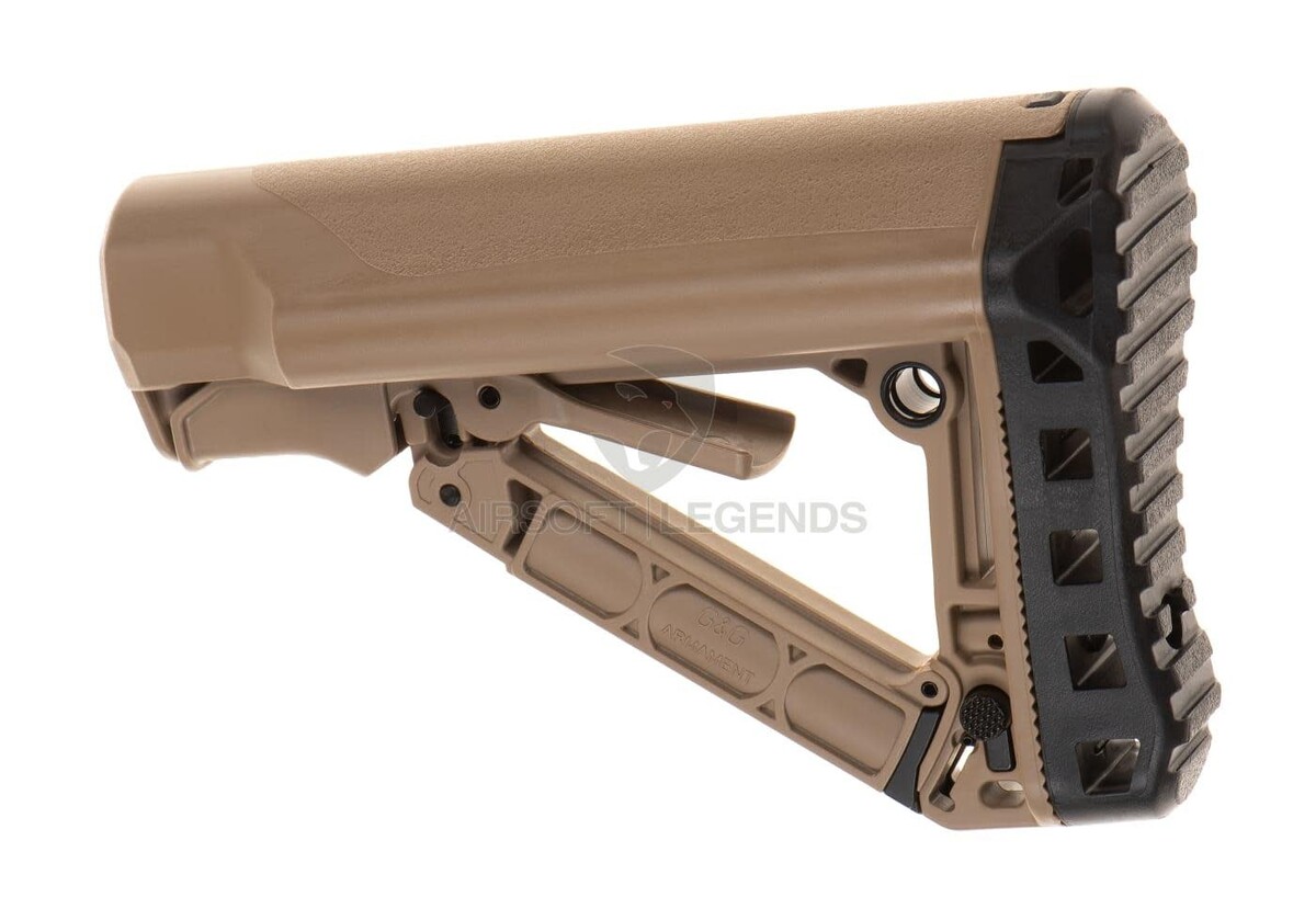 G&G | GOS-V3 Stock Tan - Airsoft Legends | The Airsoft Shop for Tactical Gear & Upgrade Parts