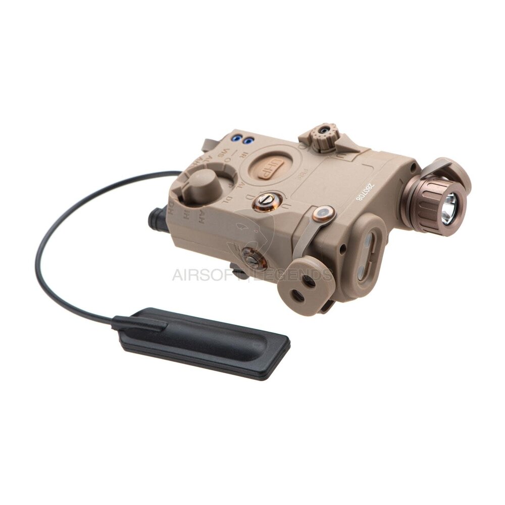 WADSN | LA-5C UHP PEQ-15 Green Laser + IR Laser Dark Earth - Airsoft ...