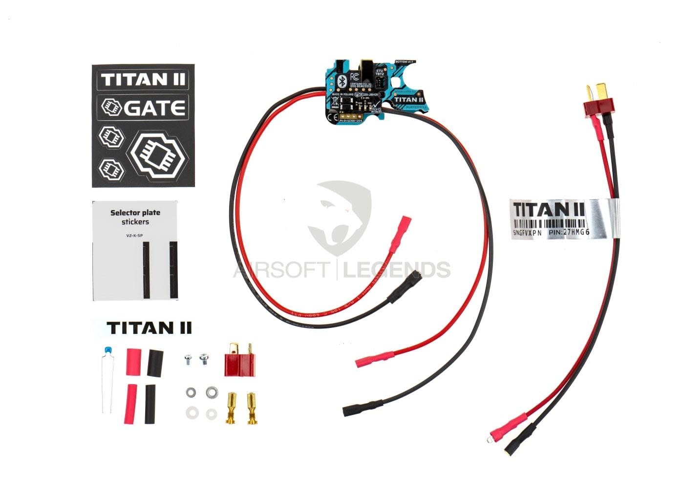 Gate | TITAN II BT Expert for V2 GB AEG Front Wired - Airsoft-Legends ...