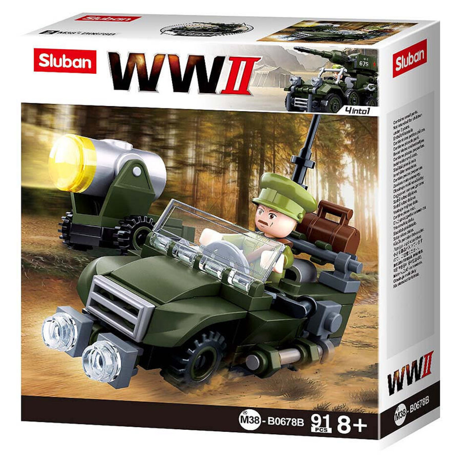 Sluban | WWII 4in1 Army model B M38-B0678B - Airsoft-Legends | Airsoft ...