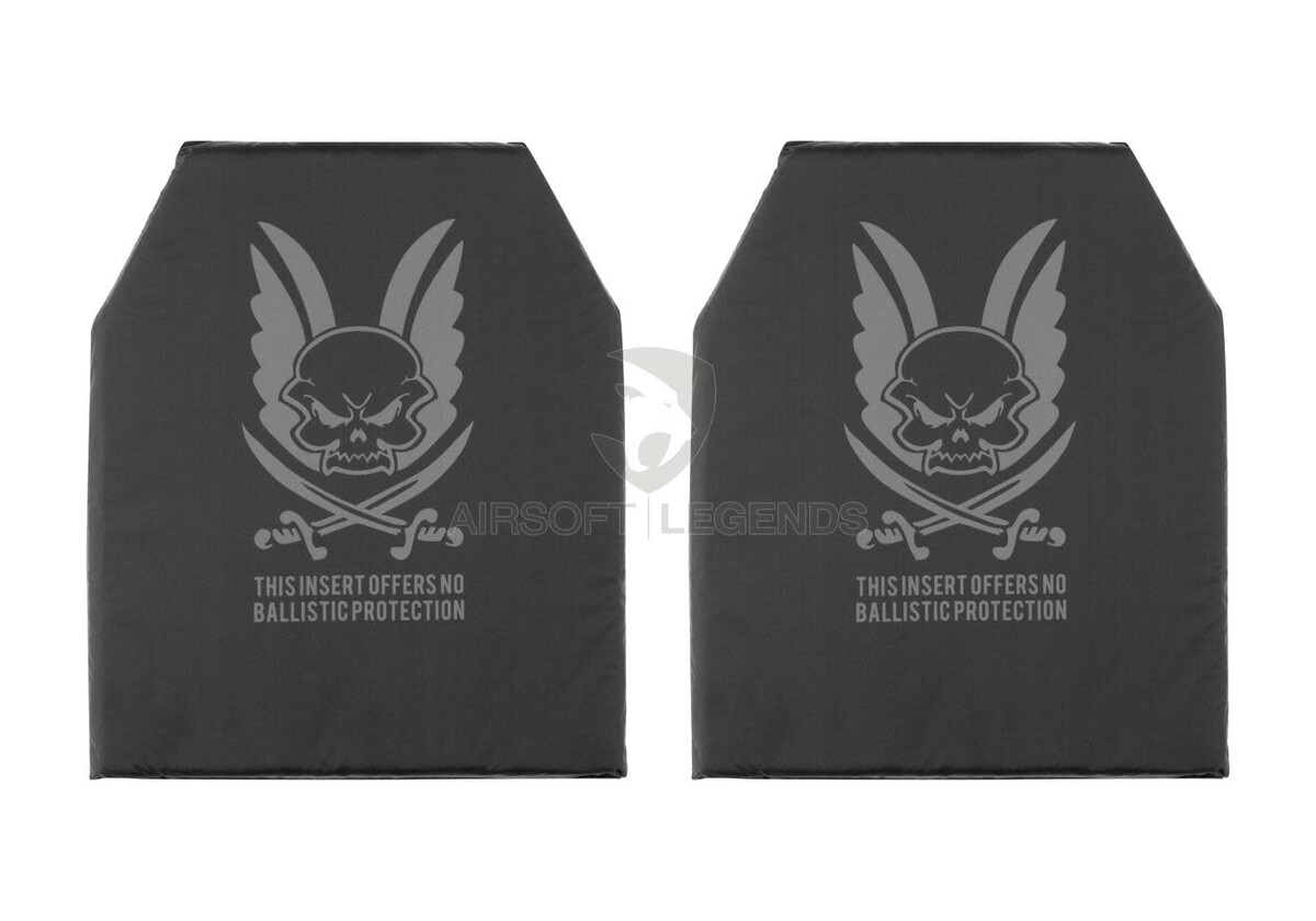Warrior Assault Systems | Soft SAPI Dummy Set (2pcs) Black - Airsoft ...