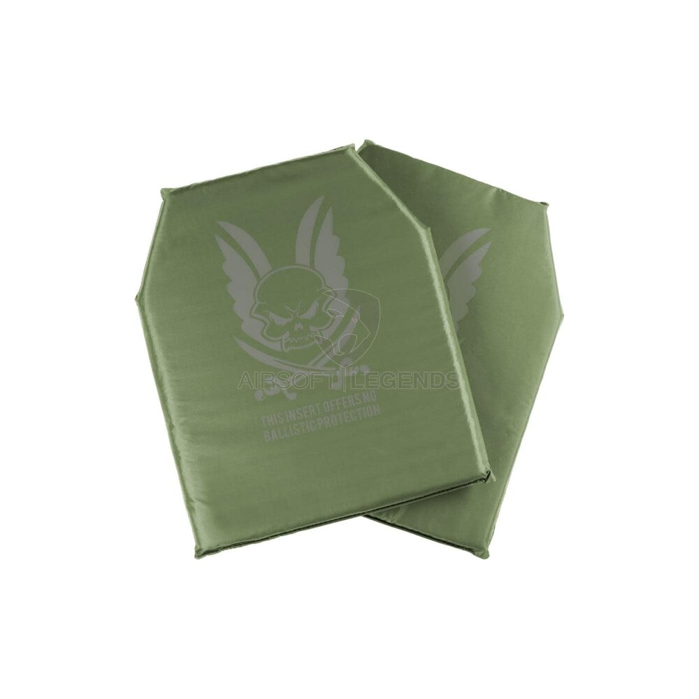 Warrior Assault Systems | Soft SAPI Dummy Set (2pcs) OD Green - Airsoft ...