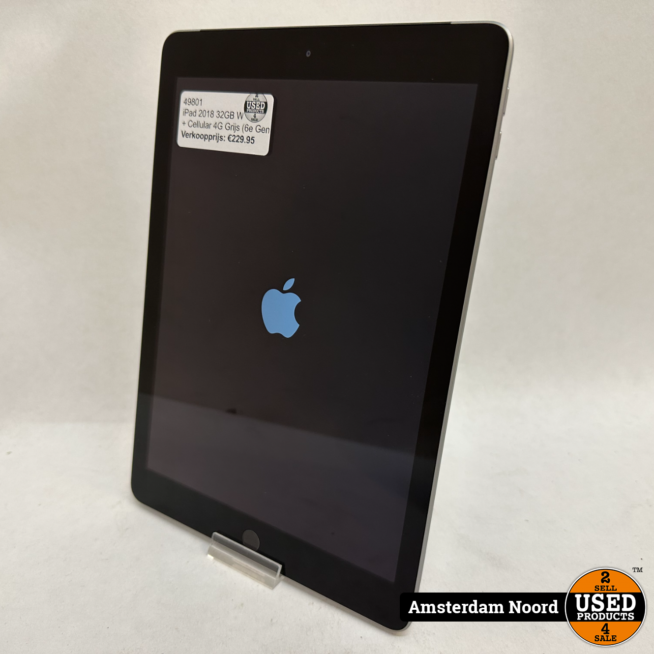 Apple iPad 2018 32GB Wifi + Cellular 4G Grijs (6e Generatie) - Used ...