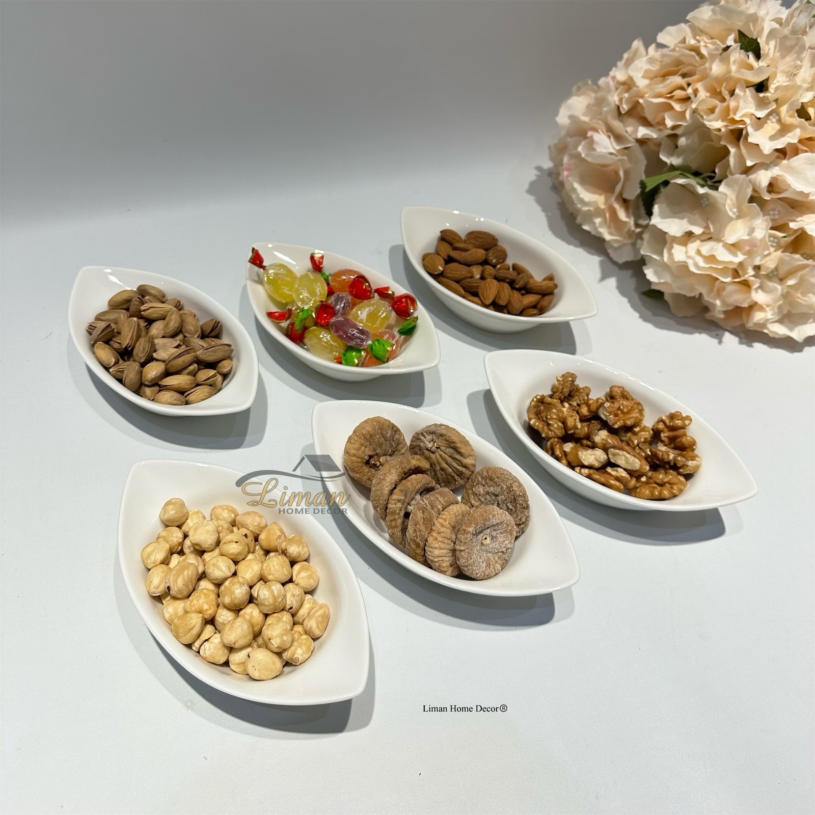 HAYAT SNACKSCHALEN SET 6 DELIG ( OVAAL ) - LimanOnline.com