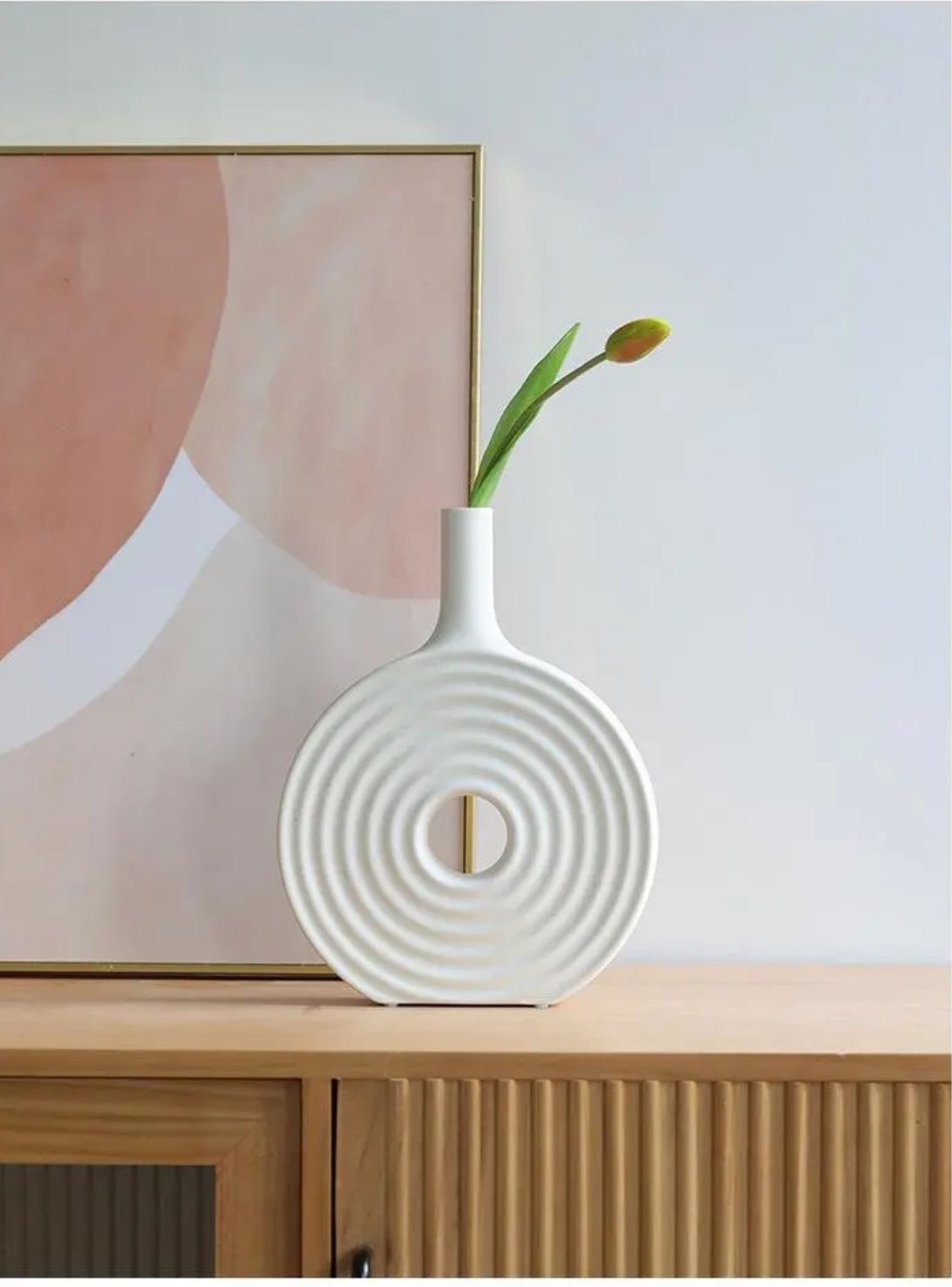 Nordic Vaas Wit - LimanOnline.com