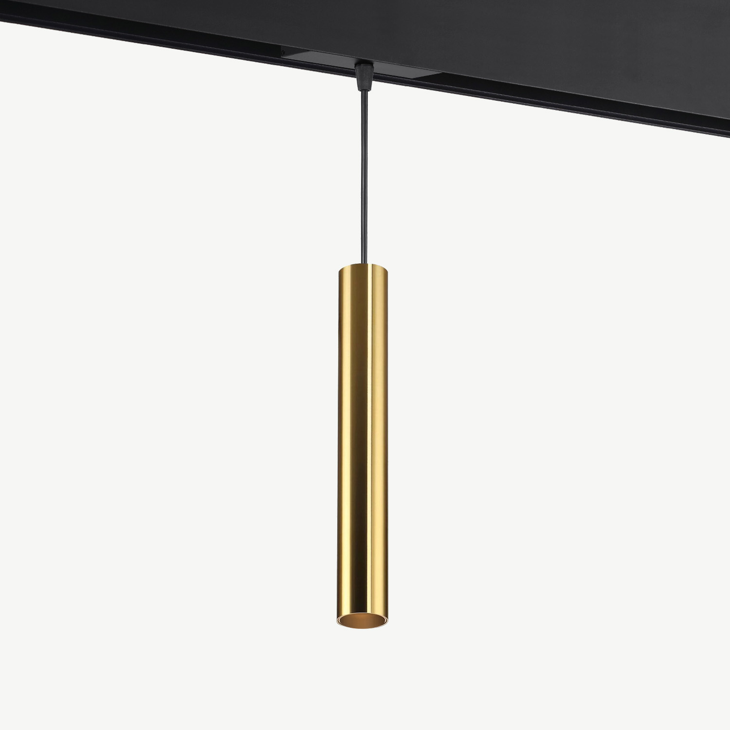 CLIXX magnetic track light system - TUBE PENDANT 35 LED module - gold ...
